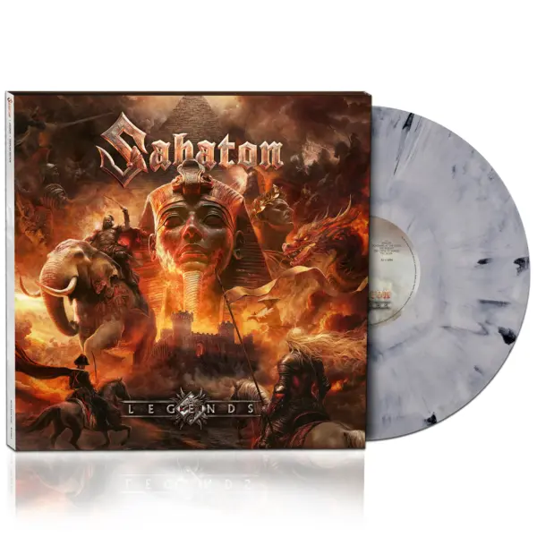 Sabaton – Legends [180g | White Marble Vinyl] LP - The Vinyl Room